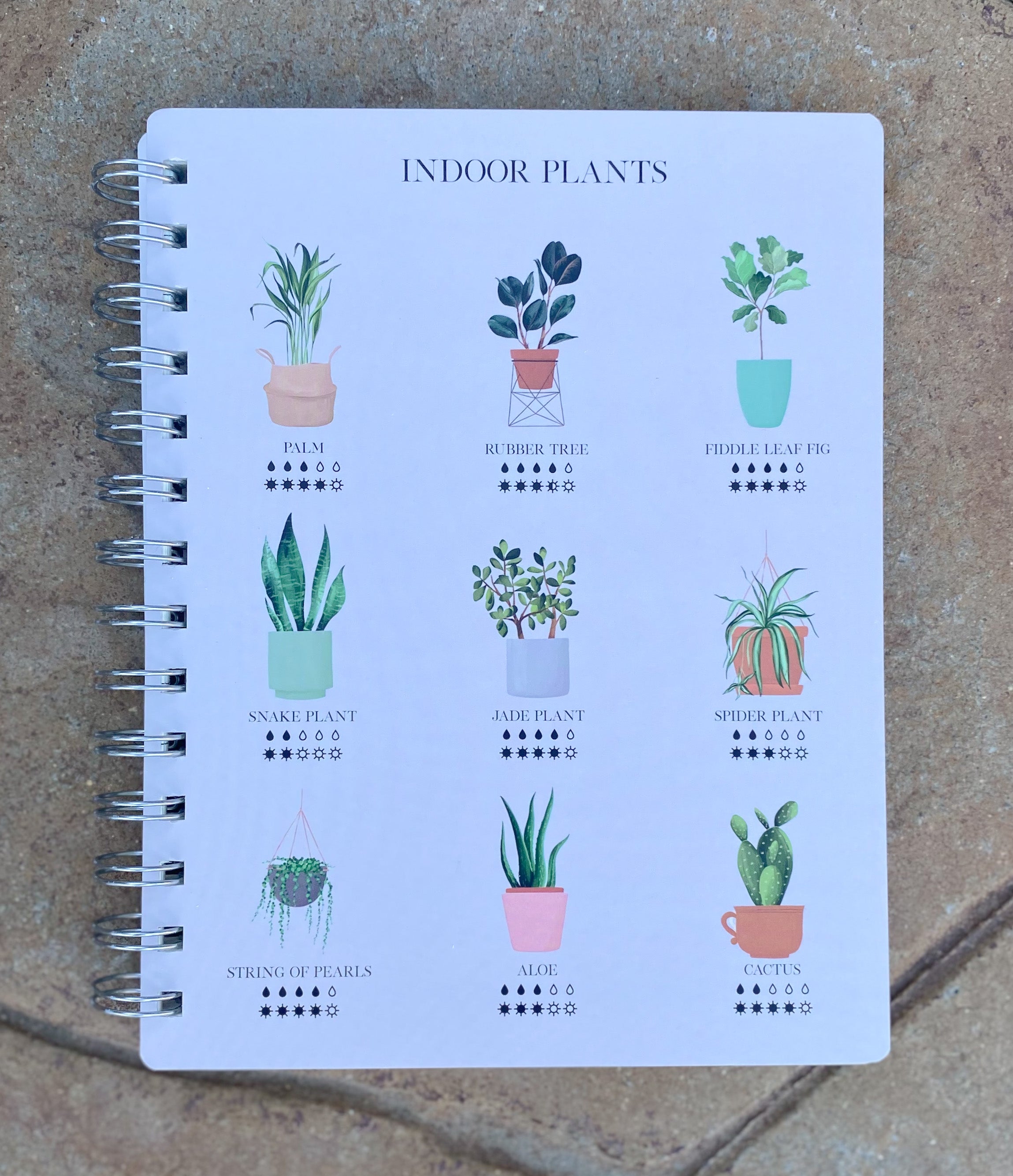 Indoor Plant Notebook – Online Smiles LLC
